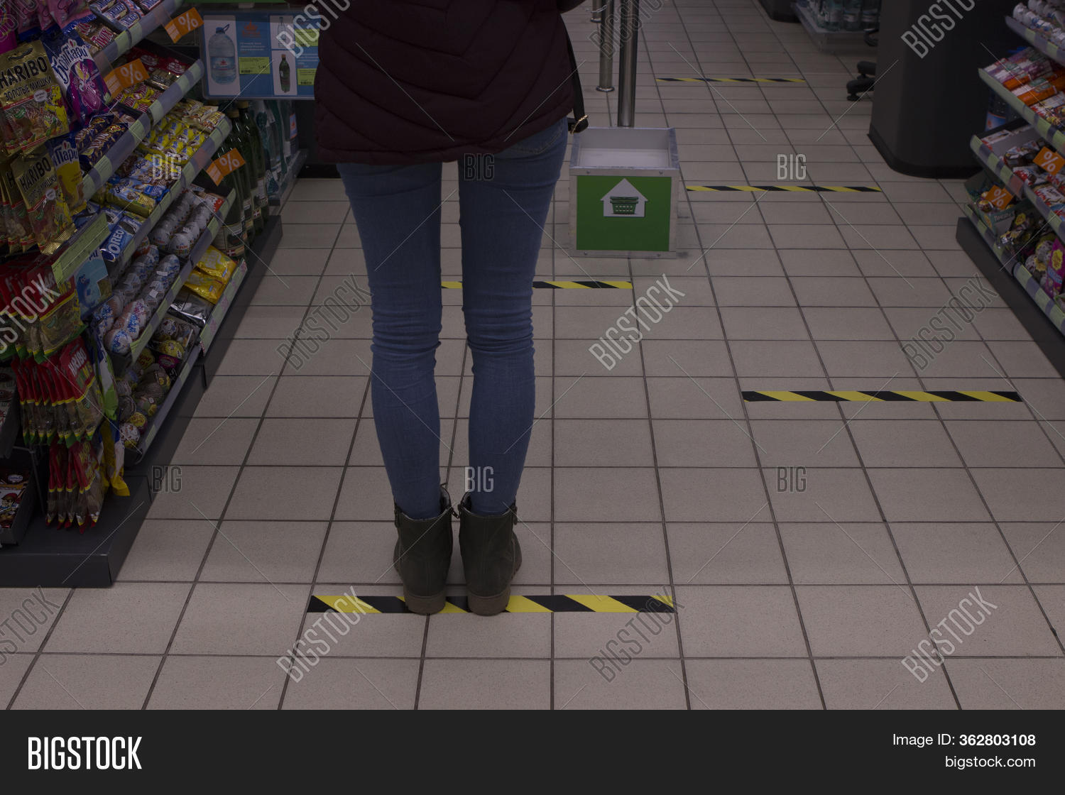 Person Stands Line Image & Photo (Free Trial) | Bigstock