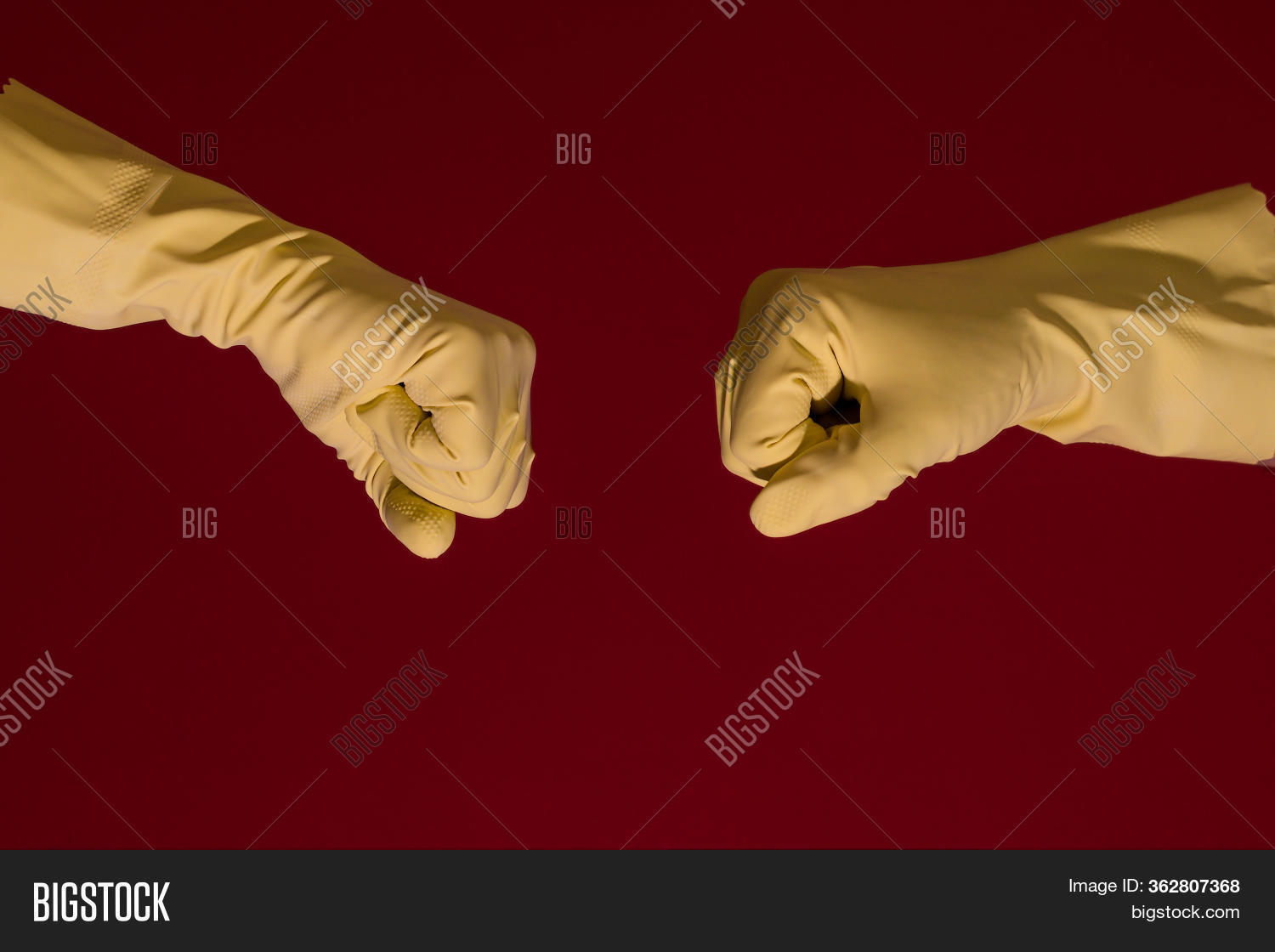 Hands Colliding Fists Image & Photo (Free Trial) | Bigstock