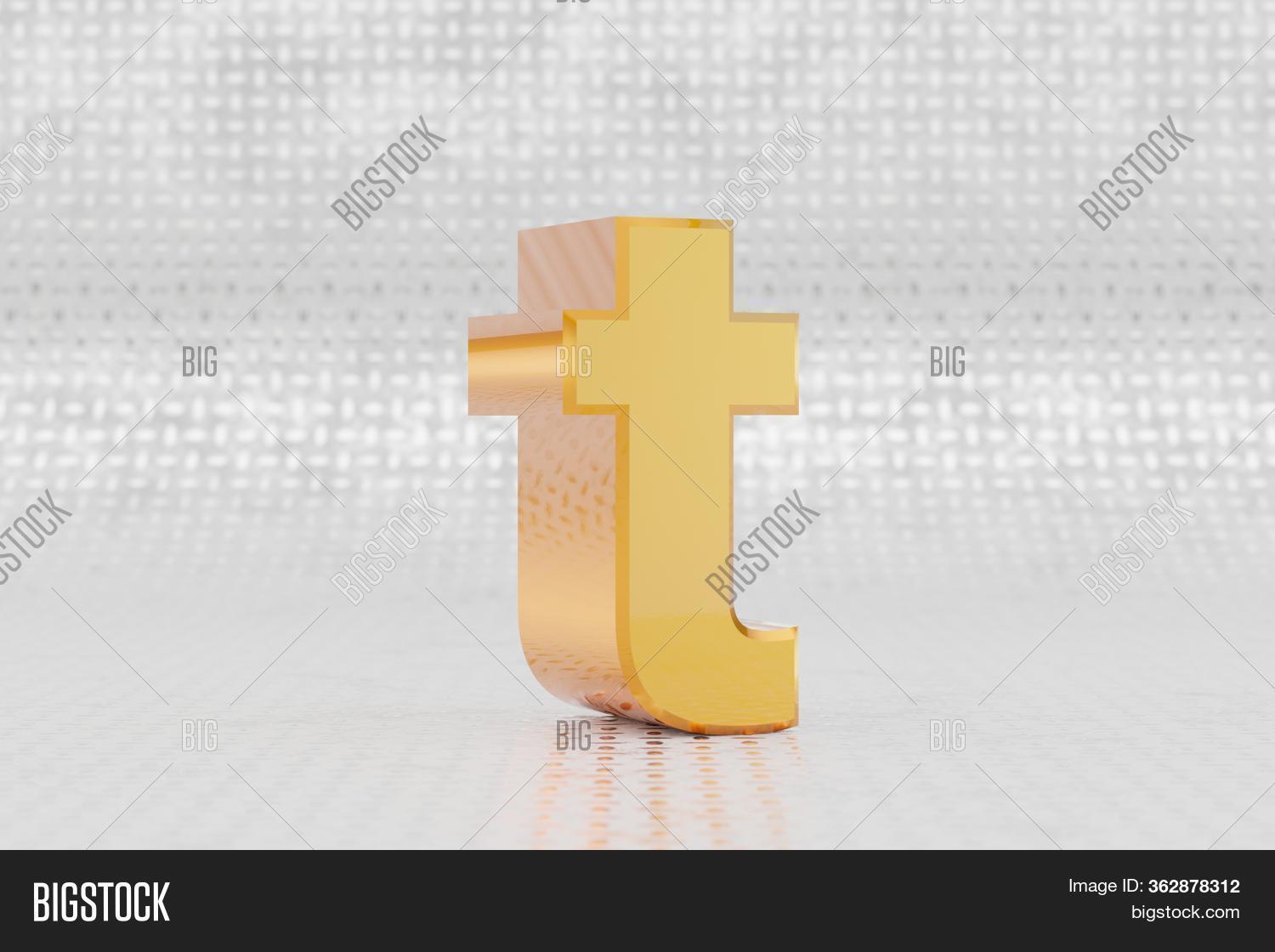 Yellow 3d Letter T Image & Photo (Free Trial) | Bigstock