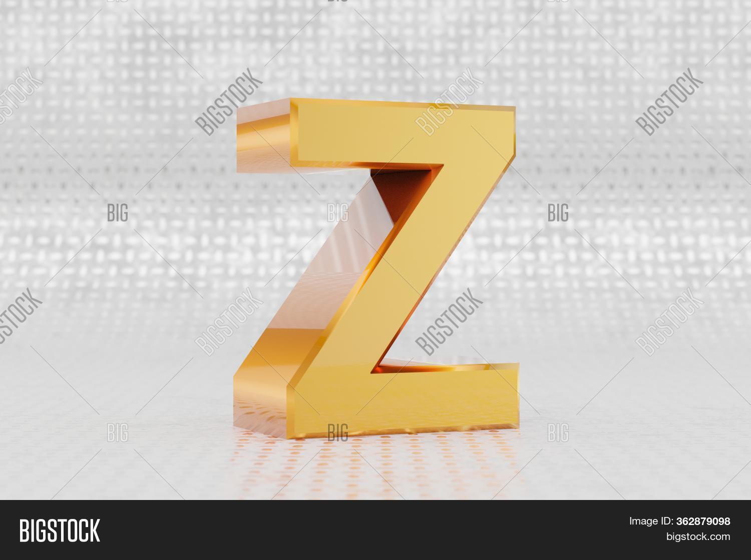 Yellow 3d Letter Z Image & Photo (Free Trial) | Bigstock