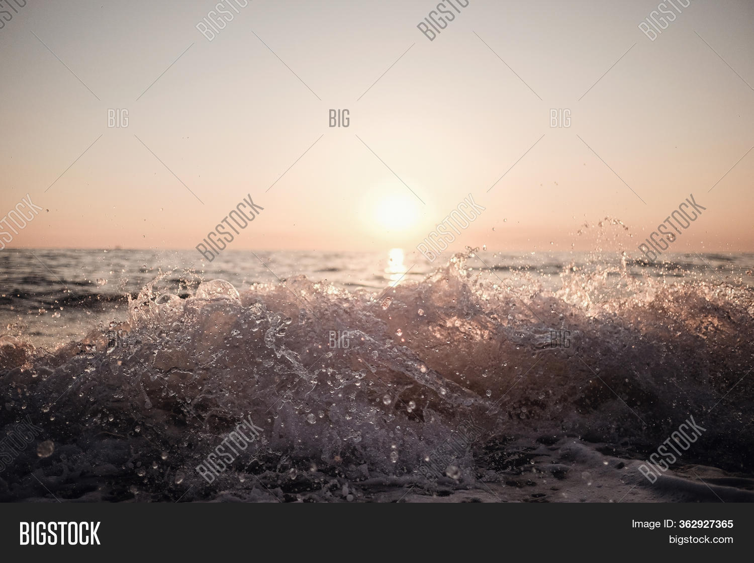 Sea Waves Sky Image & Photo (Free Trial) | Bigstock