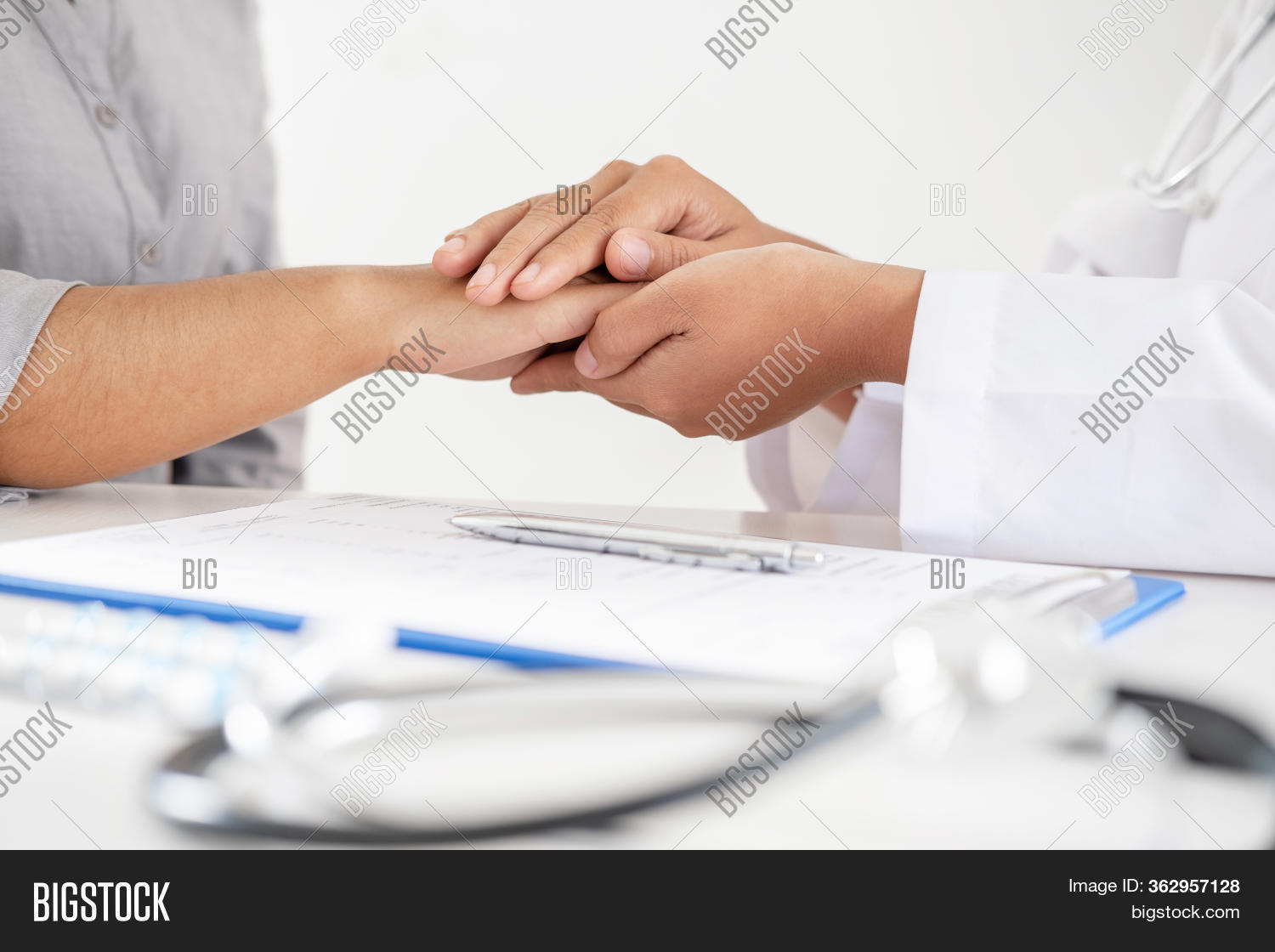 Doctor Holding Hands Image & Photo (Free Trial) | Bigstock
