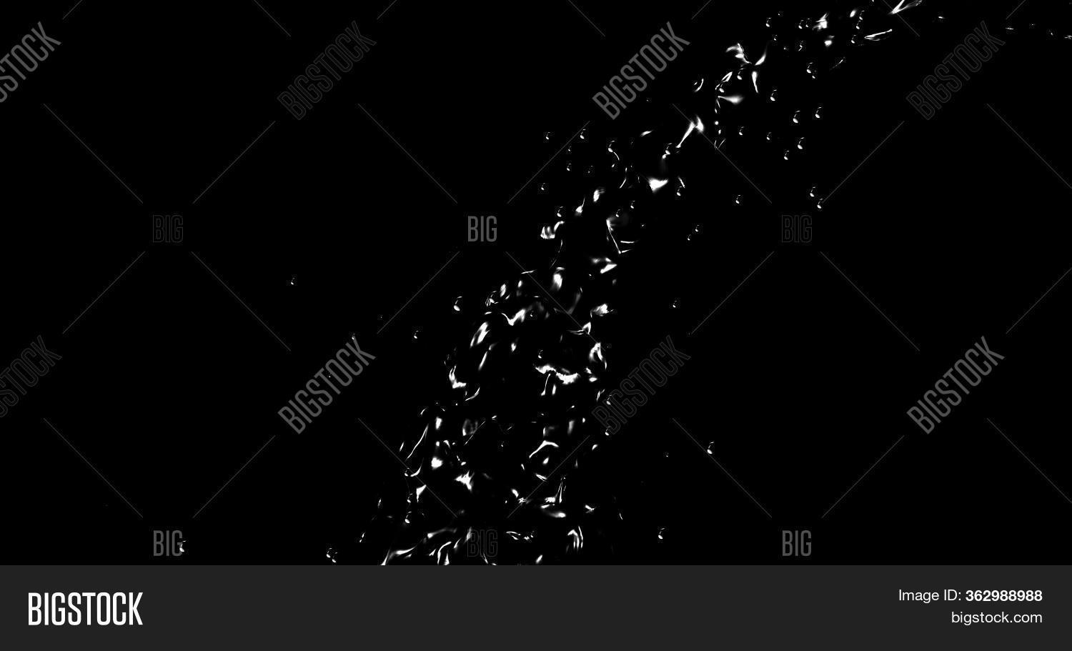 Abstract Black Flow On Image & Photo (Free Trial) | Bigstock