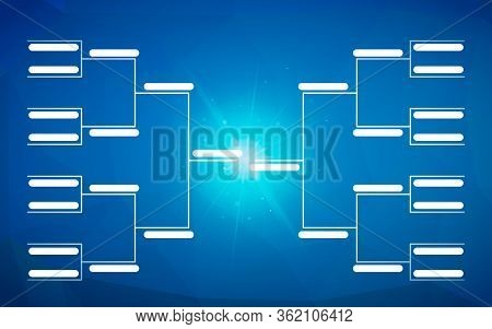 Tournament Bracket Vector & Photo (Free Trial) | Bigstock