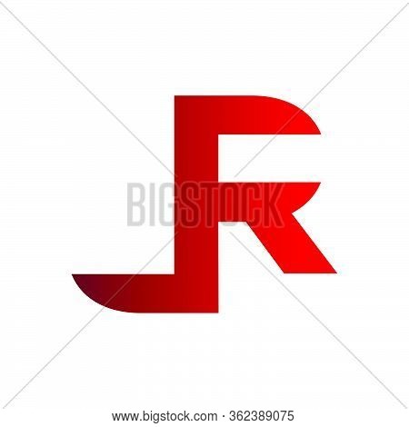 Initial Letter J R Vector & Photo (Free Trial) | Bigstock