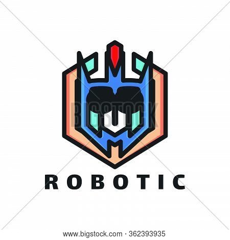 Robotic Logo Ideas. Vector & Photo (Free Trial) | Bigstock