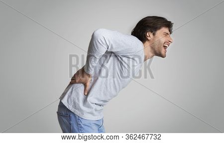 Young Man Screams Pain Image & Photo (Free Trial) | Bigstock