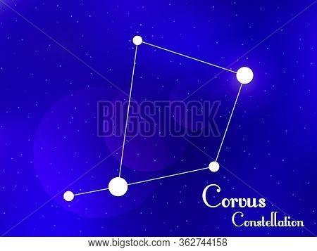 Corvus Constellation Vector & Photo (Free Trial) | Bigstock