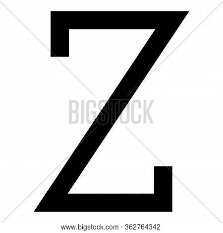 Zeta Greek Symbol Vector & Photo (Free Trial) | Bigstock