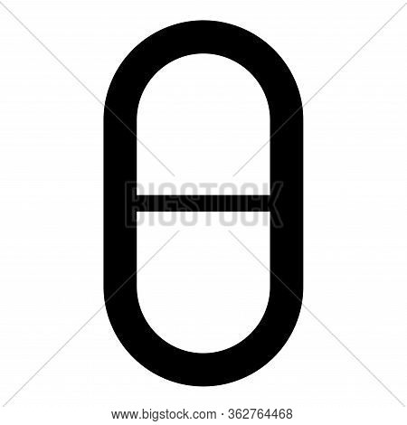 Theta Greek Small Vector & Photo (Free Trial) | Bigstock