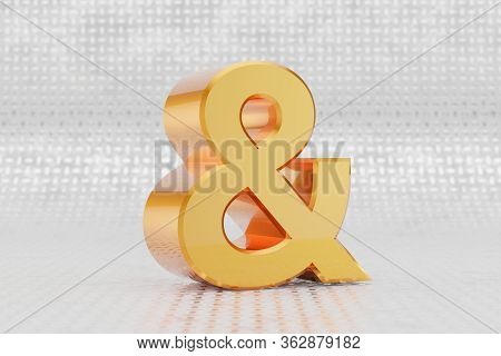 Yellow 3d Ampersand Image & Photo (Free Trial) | Bigstock