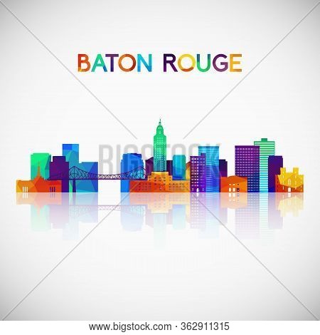 Baton Rouge Skyline Vector & Photo (Free Trial) | Bigstock