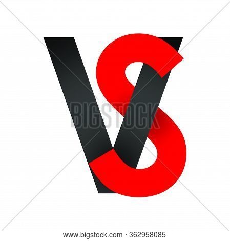 Versus Vs Icon Vector & Photo (Free Trial) | Bigstock