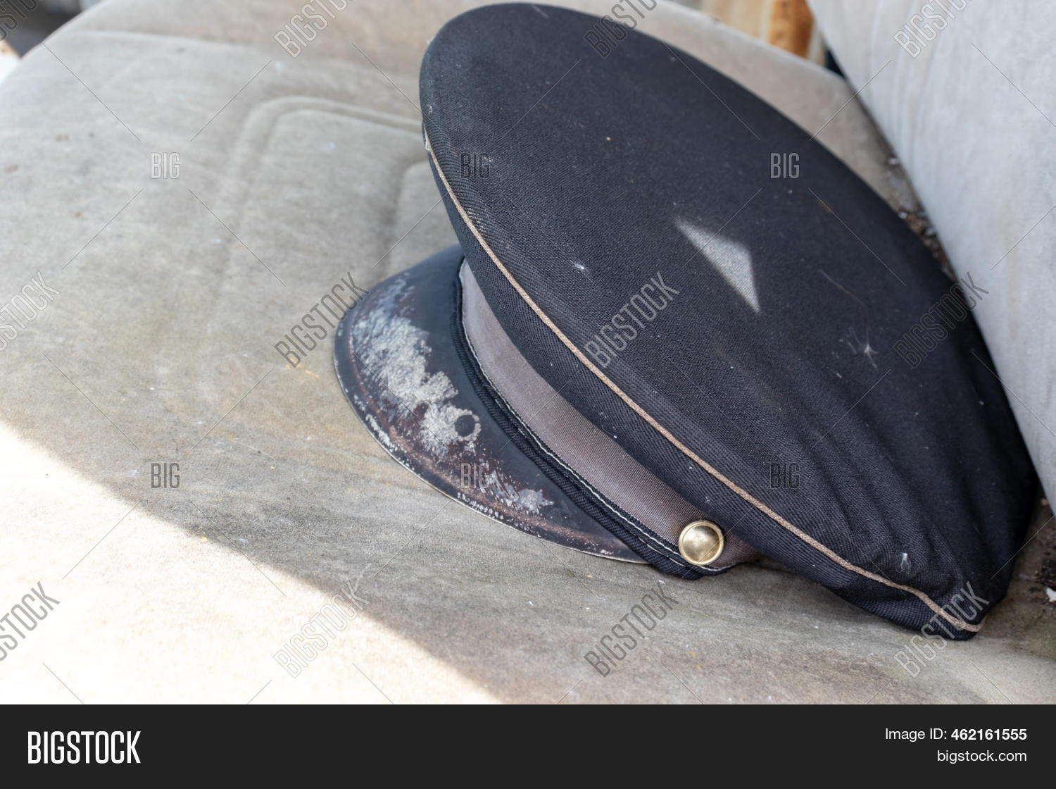 Old Shabby Postman Cap Image & Photo (Free Trial) | Bigstock