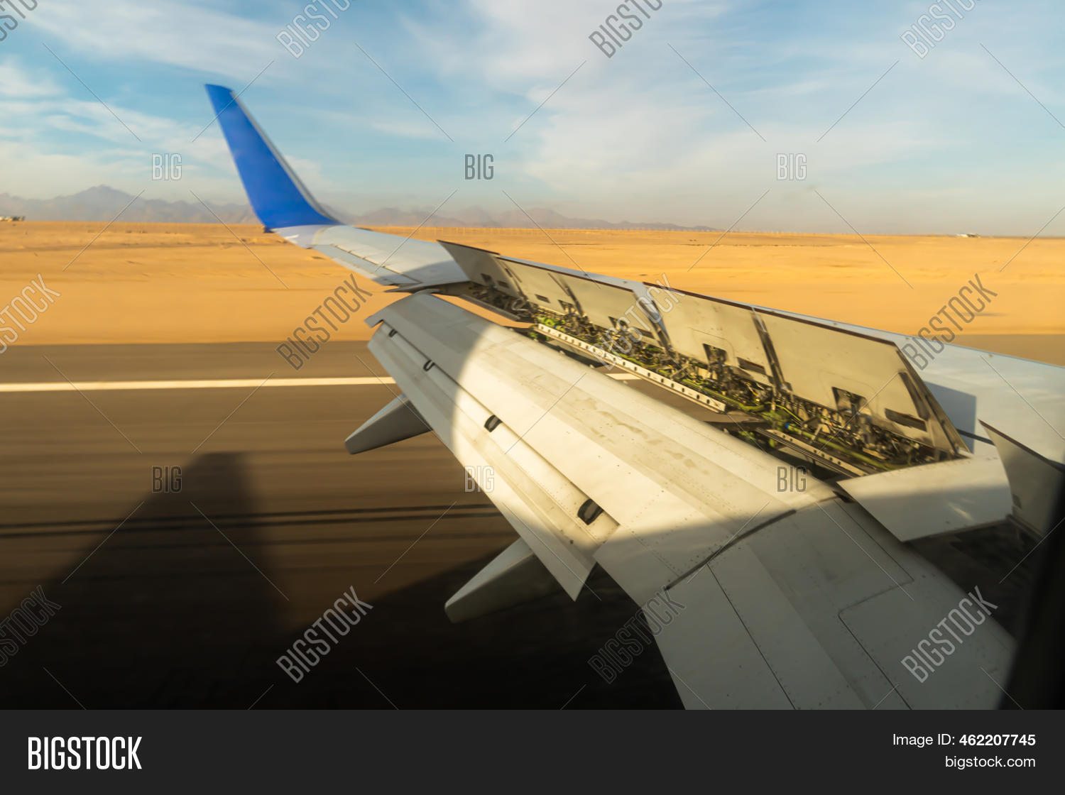 Wing Aircraft Open Image & Photo (Free Trial) | Bigstock