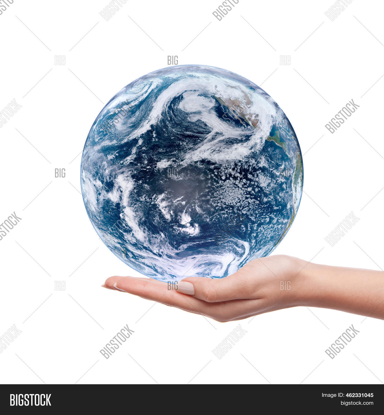 Hand Holding Earth. Image & Photo (Free Trial) | Bigstock
