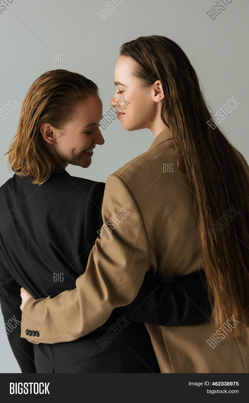Back View Lesbian Image And Photo Free Trial Bigstock
