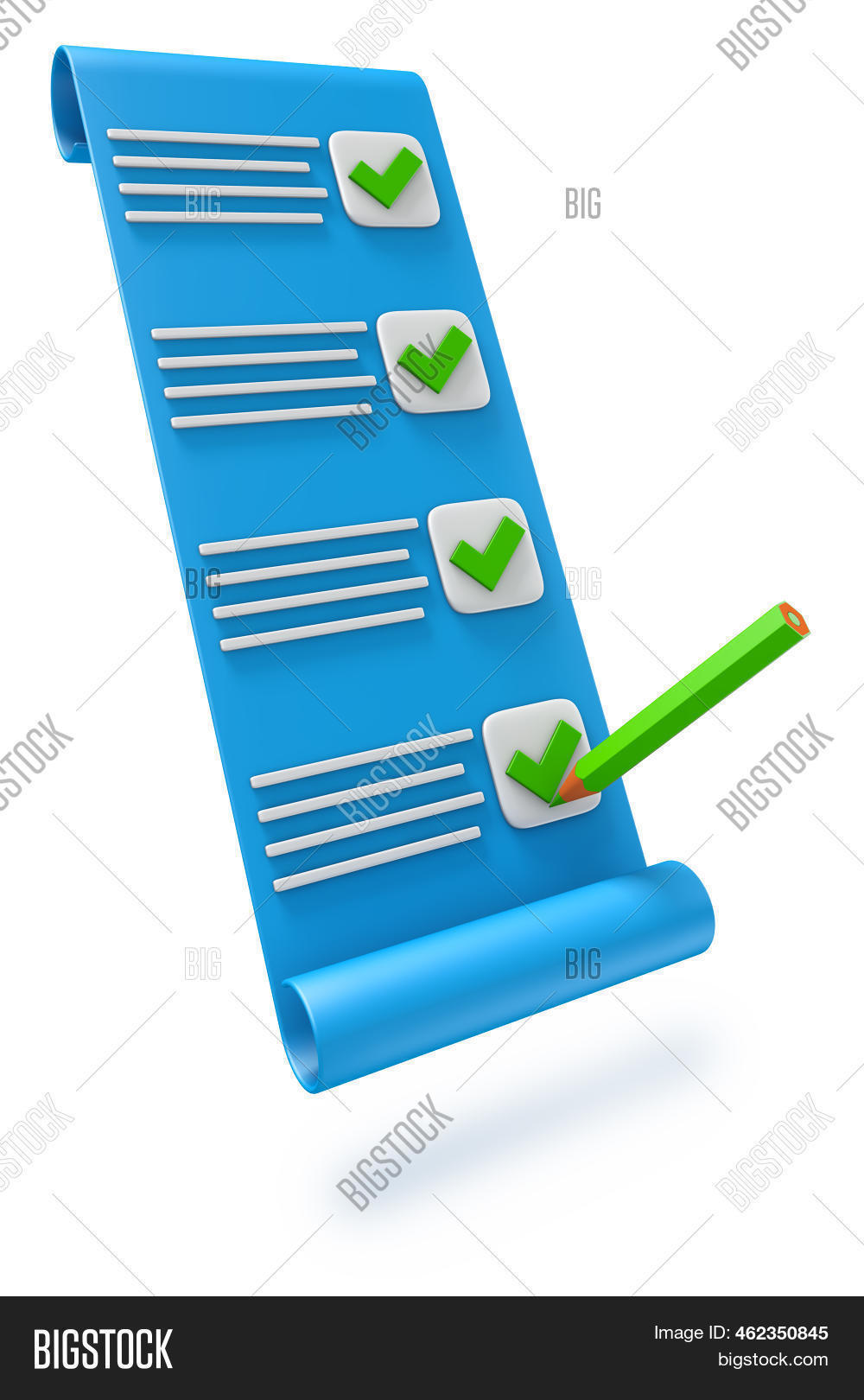 Checklist On Clipboard Image & Photo (Free Trial) | Bigstock