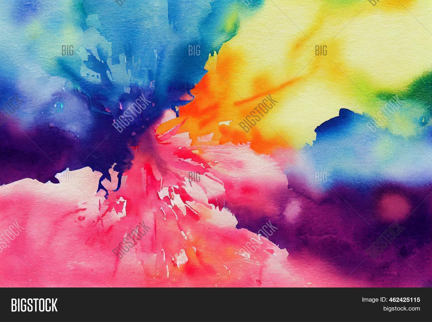 Colorful Watercolor Image & Photo (Free Trial) | Bigstock