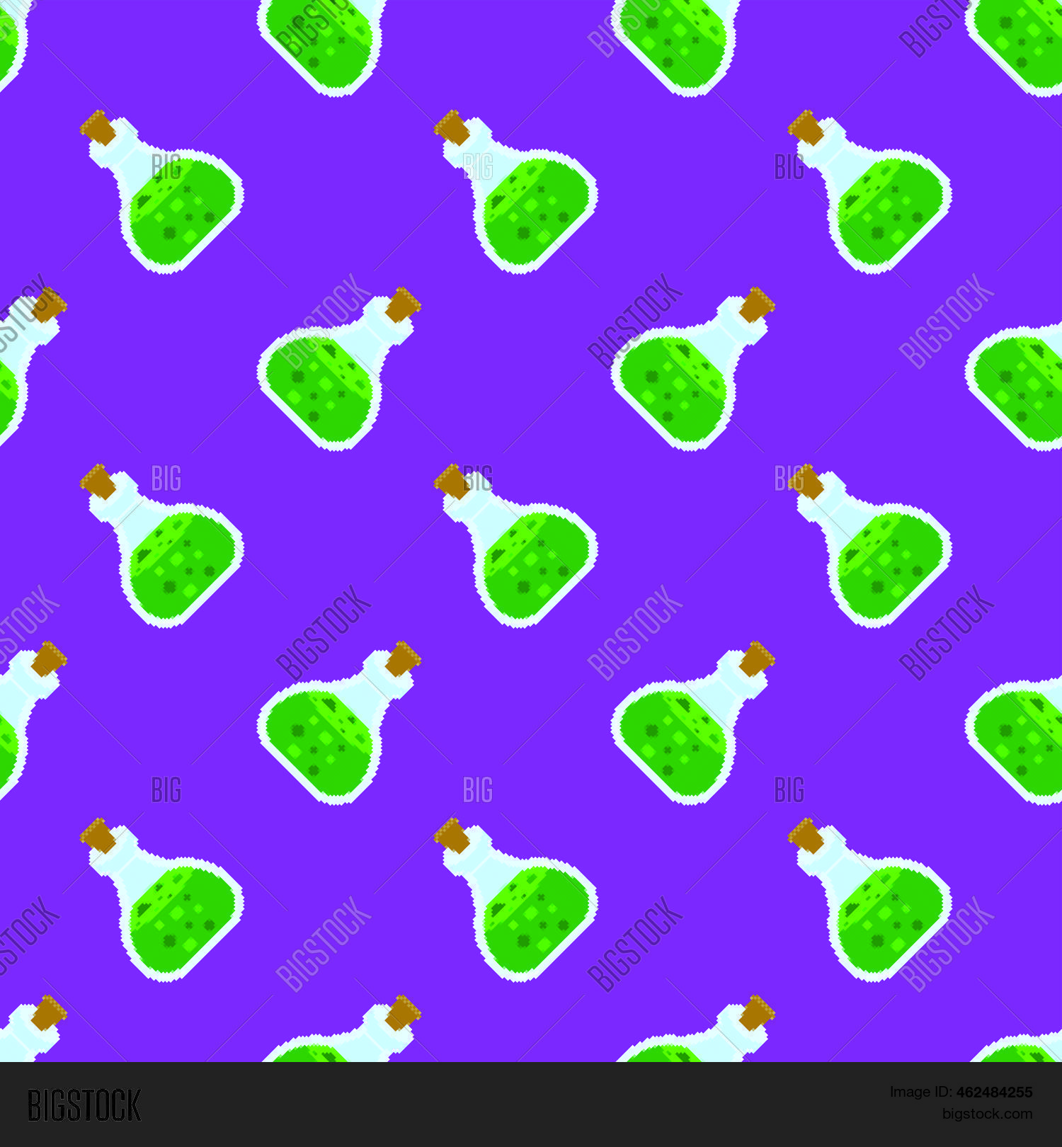 Pixel Art Potion Vector & Photo (Free Trial) | Bigstock