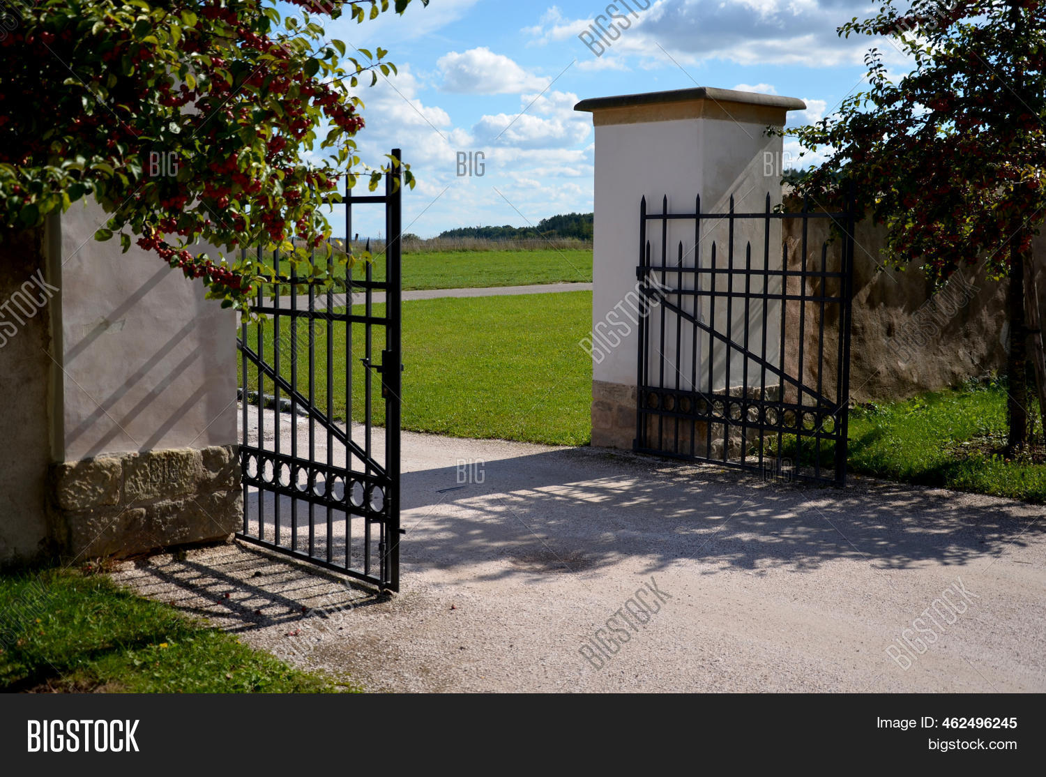 Gate Fence Castle Image & Photo (Free Trial) | Bigstock