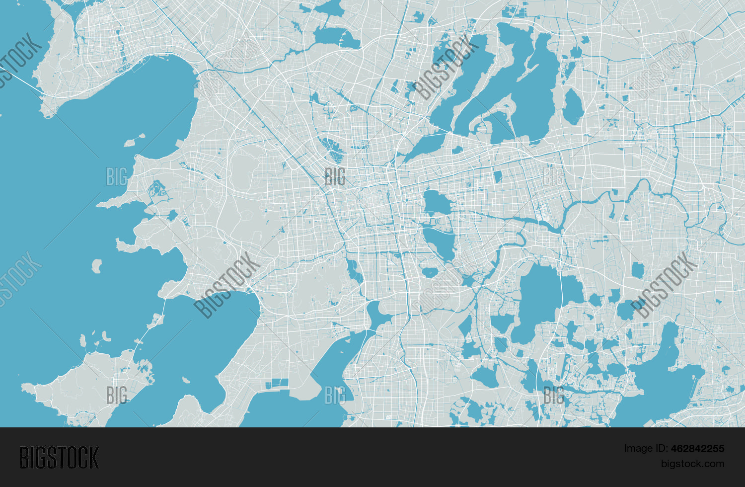 Suzhou Map. Detailed Vector & Photo (Free Trial) | Bigstock