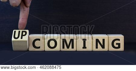 Coming Upcoming Symbol Image & Photo (Free Trial) | Bigstock