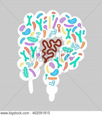 Human Microbiome Vector & Photo (Free Trial) | Bigstock
