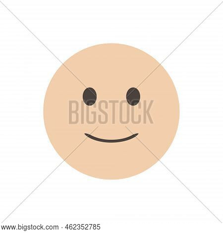 Slightly Smiling Face Vector & Photo (Free Trial) | Bigstock