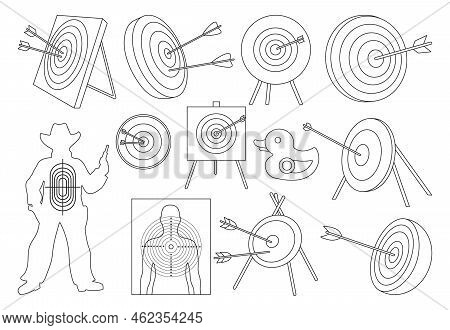 Target Arrow Vector Vector & Photo (Free Trial) | Bigstock