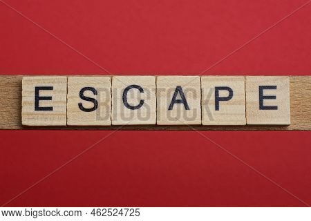 Text Word Escape Gray Image & Photo (Free Trial) | Bigstock