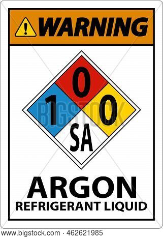 Nfpa Warning Argon Vector & Photo (Free Trial) | Bigstock