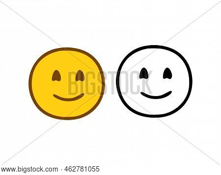 Cute Happy Face Vector & Photo (Free Trial) | Bigstock