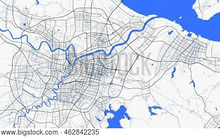 Ningbo Map. Detailed Vector & Photo (Free Trial) | Bigstock