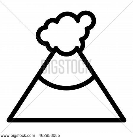 Magma Lava Icon Vector & Photo (Free Trial) | Bigstock