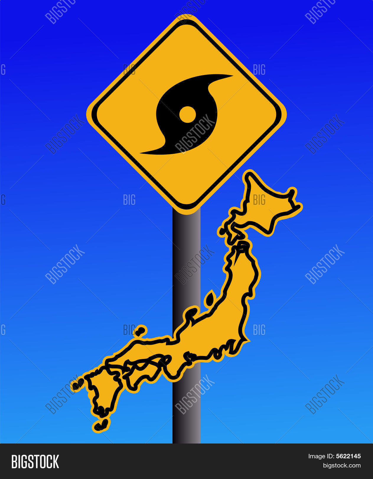 Japan Map Typhoon Image & Photo (Free Trial) | Bigstock