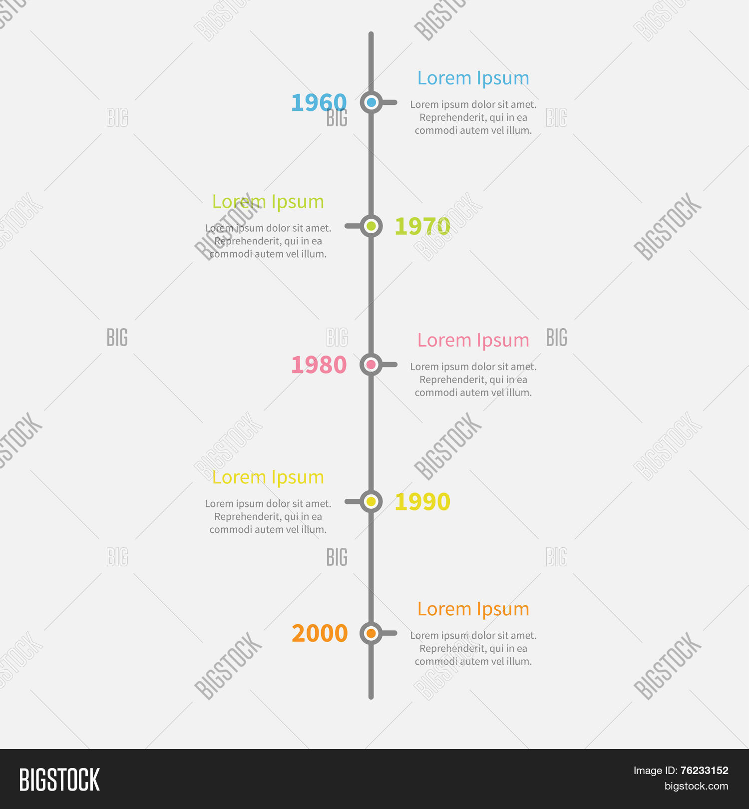 Timeline Vertical Vector & Photo (Free Trial) | Bigstock