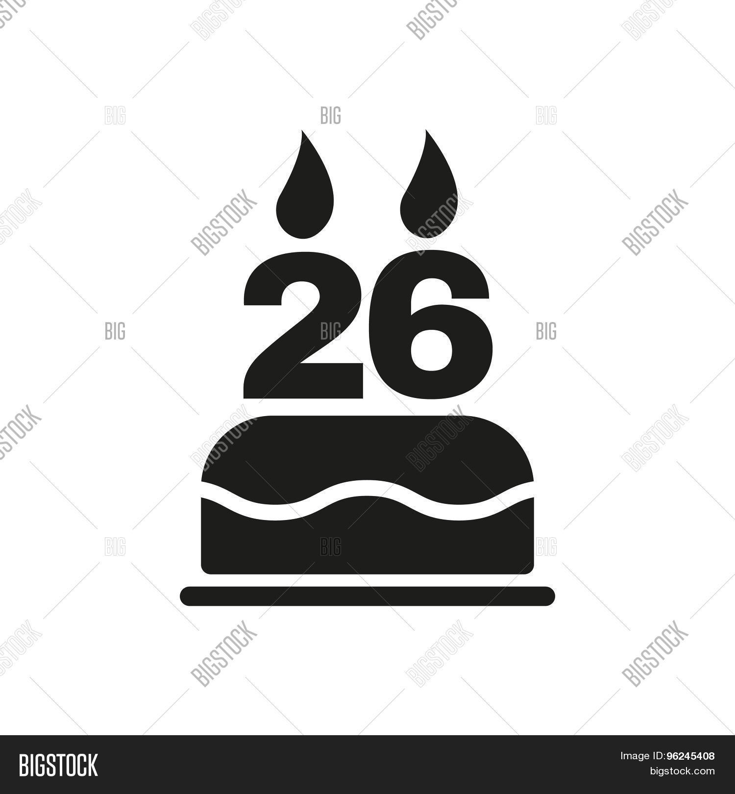 Birthday Cake Candles Vector & Photo (Free Trial) | Bigstock
