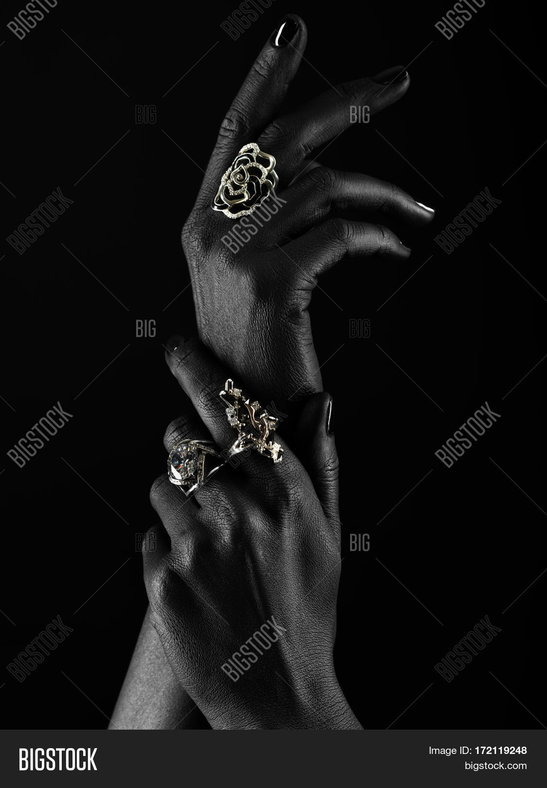 Dark-skinned Hand Image & Photo (Free Trial) | Bigstock