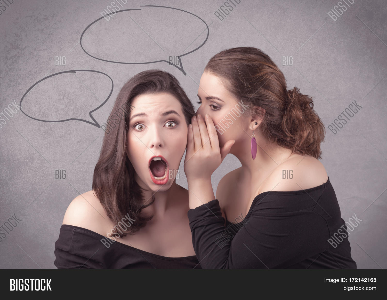 Two Girls Chatting Image & Photo (Free Trial) | Bigstock