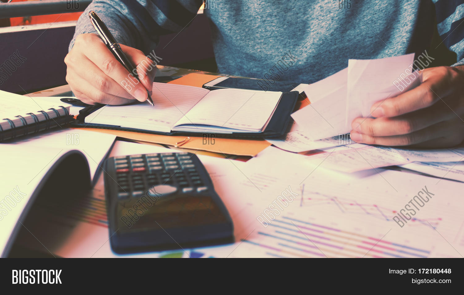 Man Calculate About Image & Photo (Free Trial) | Bigstock