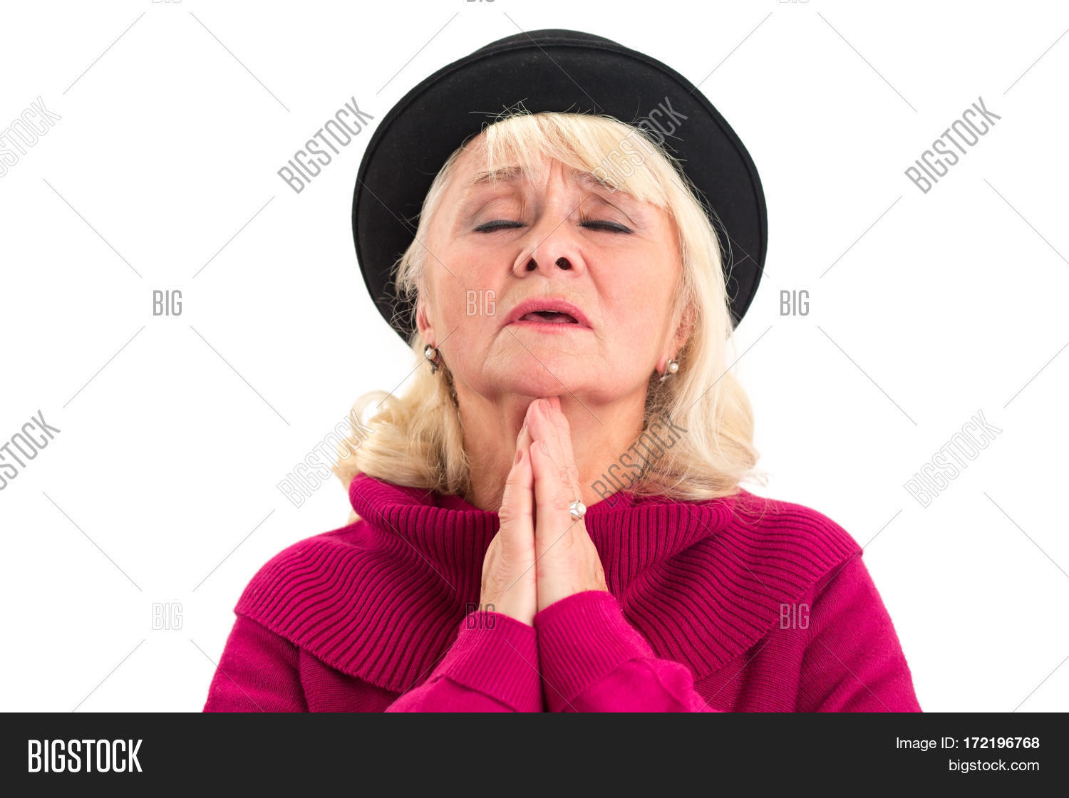 Old Lady Praying Image & Photo (Free Trial) | Bigstock