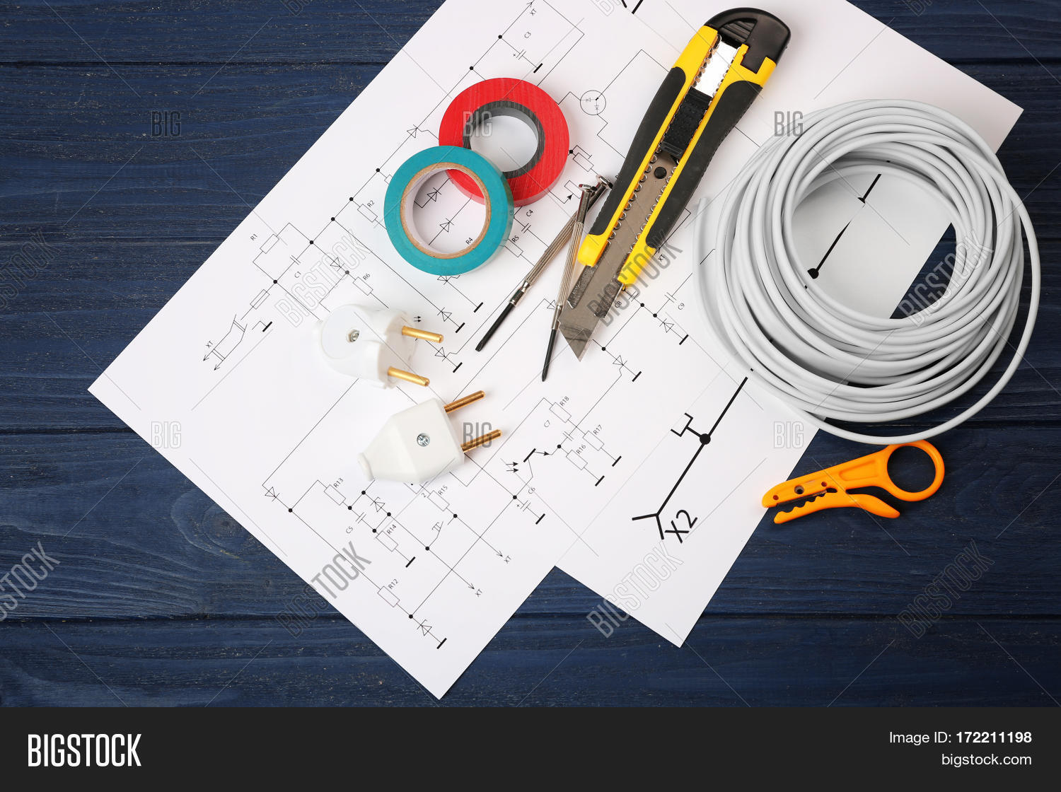 Electrician Tools Image & Photo (Free Trial) | Bigstock