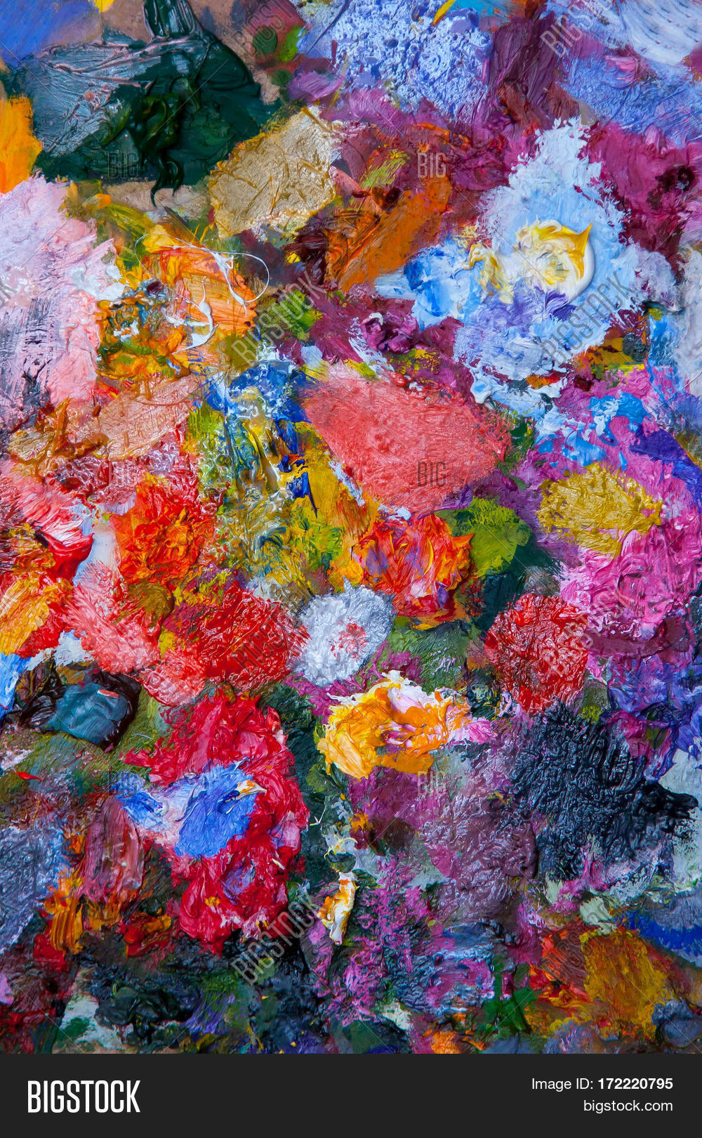 Texture Mixed Oil Image & Photo (Free Trial) | Bigstock