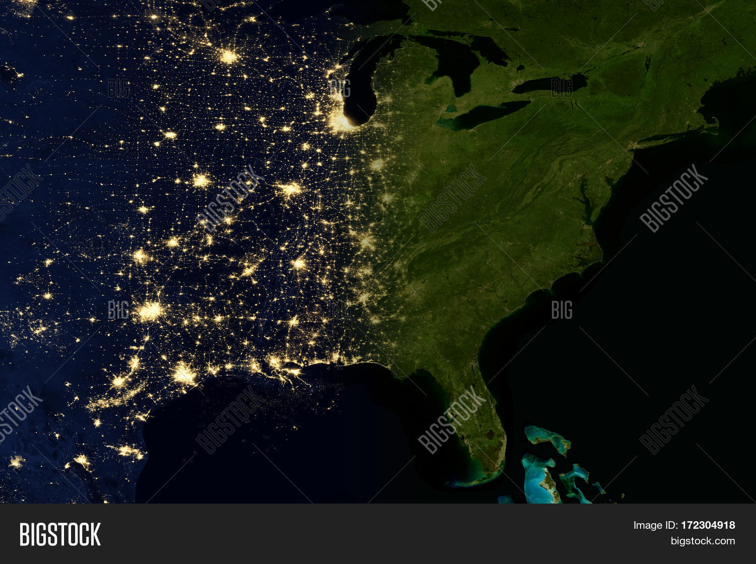 City Lights On World Image & Photo (Free Trial) | Bigstock