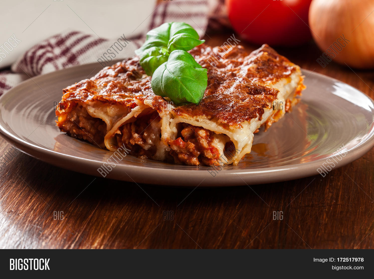 Baked Cannelloni Image & Photo (Free Trial) | Bigstock