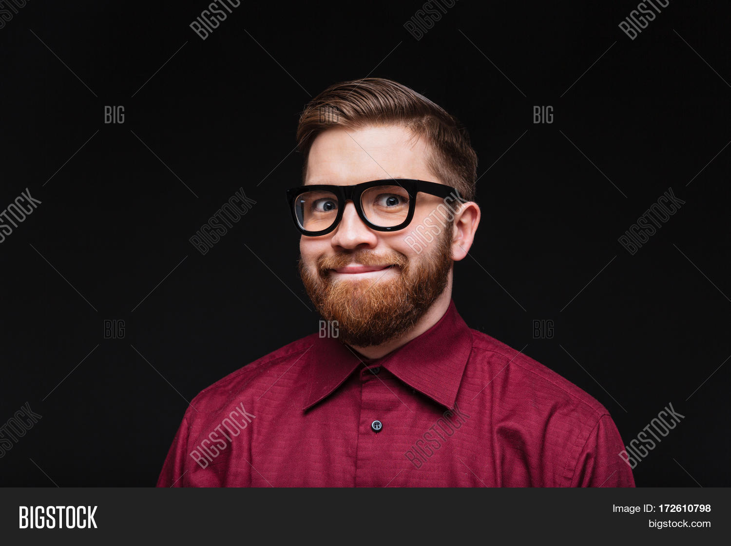 Smiling Male Nerd Image & Photo (Free Trial) | Bigstock