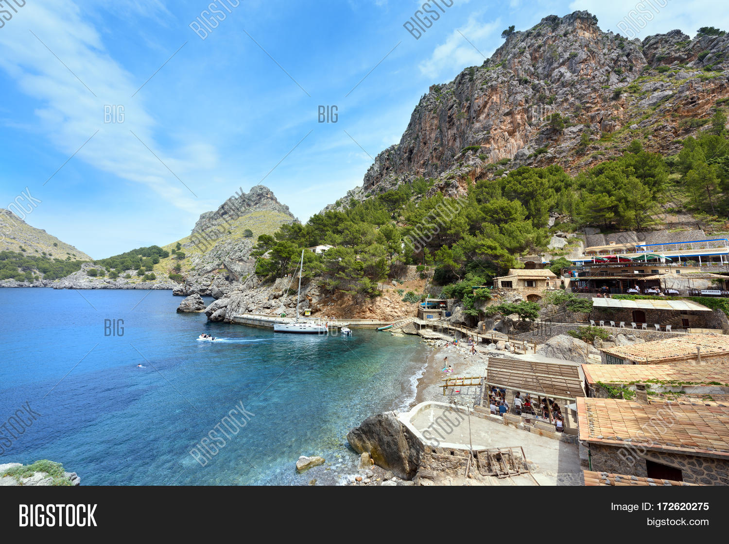 Village Sa Calobra On Image & Photo (Free Trial) | Bigstock