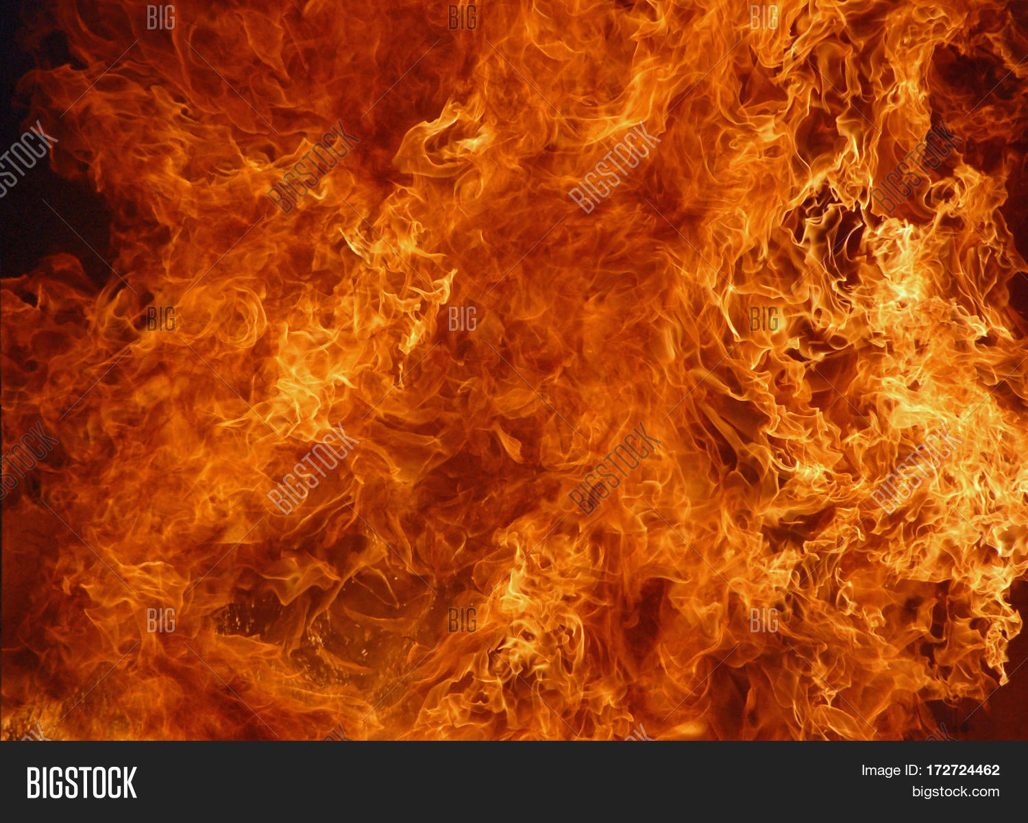 Ball Flames Viewed Image & Photo (Free Trial) | Bigstock