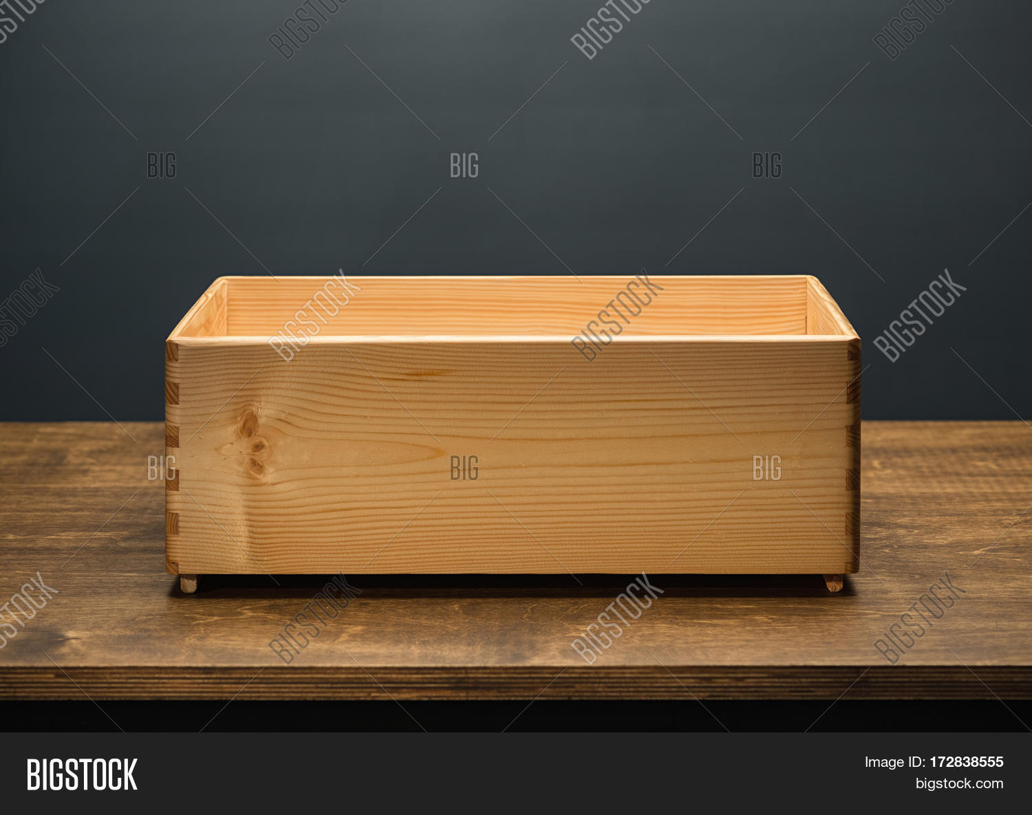 Empty Wooden Box On Image & Photo (Free Trial) | Bigstock